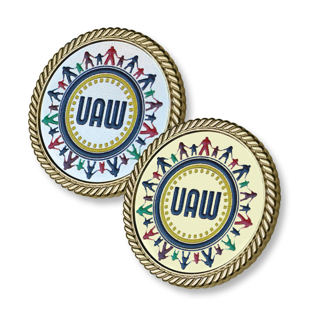 Union Made Dimensional Lapel Pins | Image Pointe