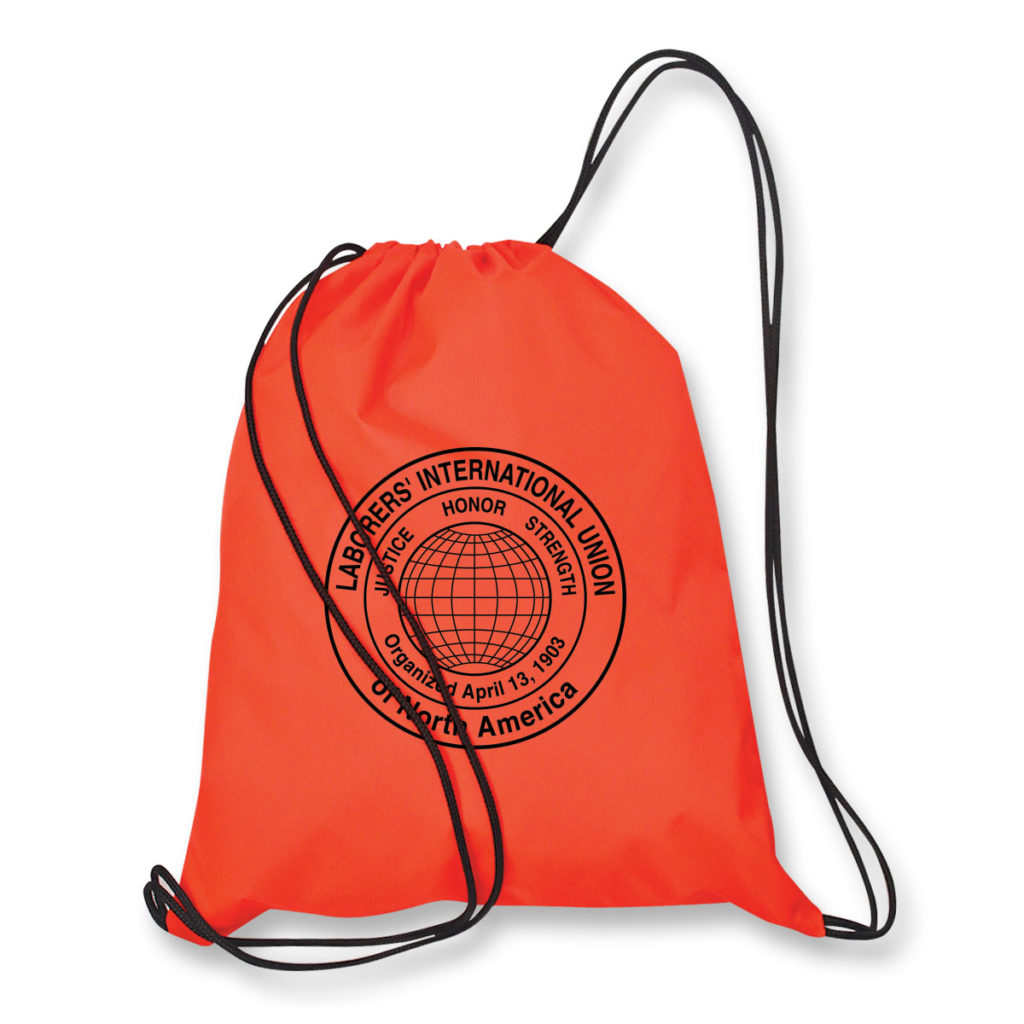 Union-Made Drawstring Backpack | Image Pointe
